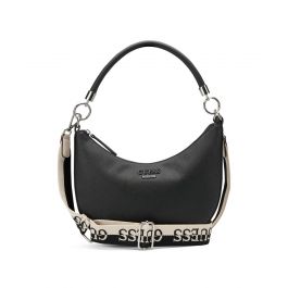 GUESS MONICA MINI TOP ZIP תיק צד קטן עם לוגו